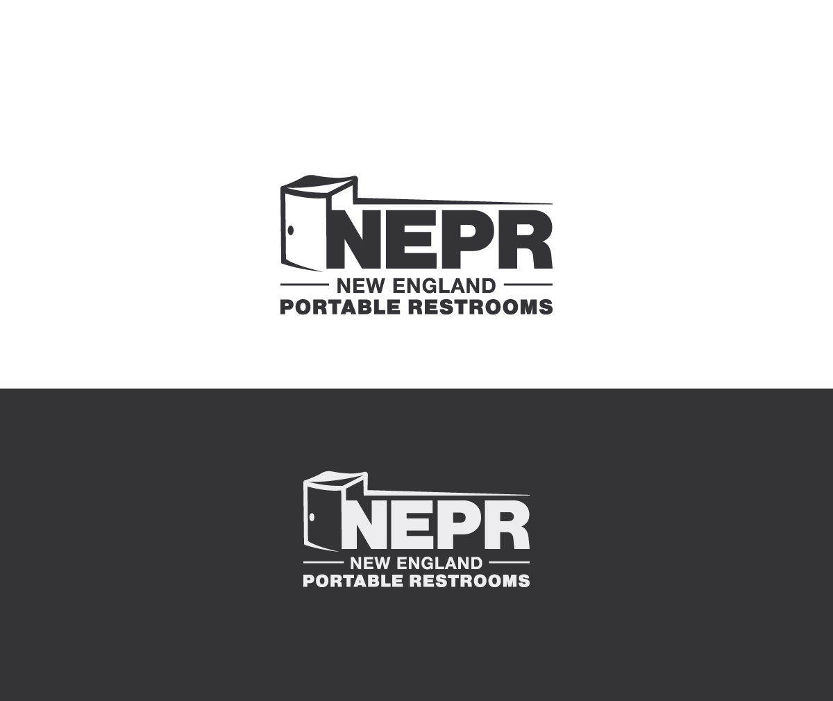 Bold, Playful, Portable toilets Logo Design for NEPR- New England ...