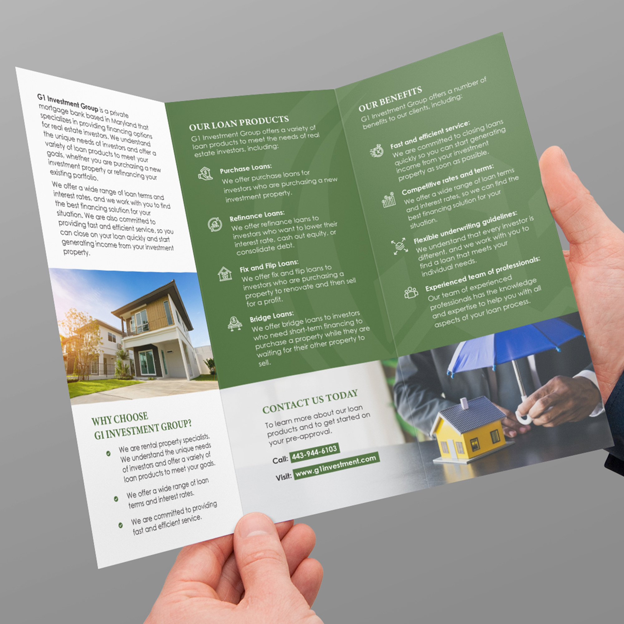 Elegant, Playful, Finance Brochure Design for Guardian Financial by ...