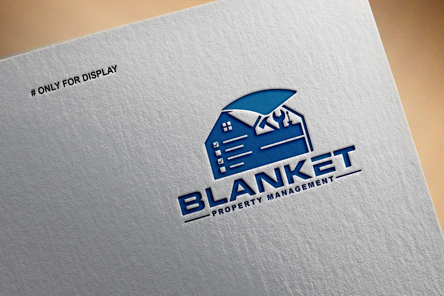 Bold, Masculine, property management and maintenance Logo Design for We ...