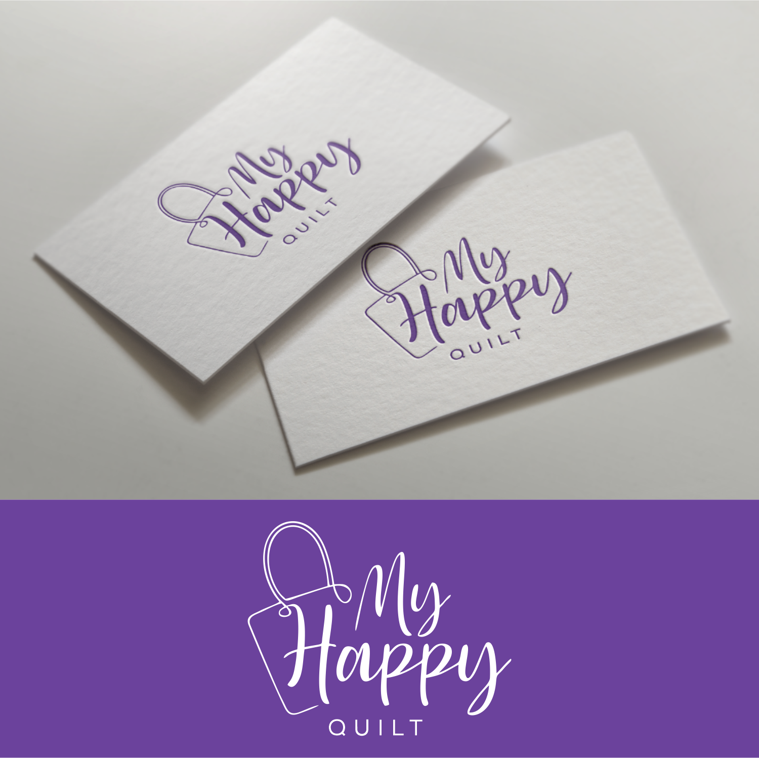 Modern, Professional, Craft- sewing Logo Design for My Happy Quilt by ...