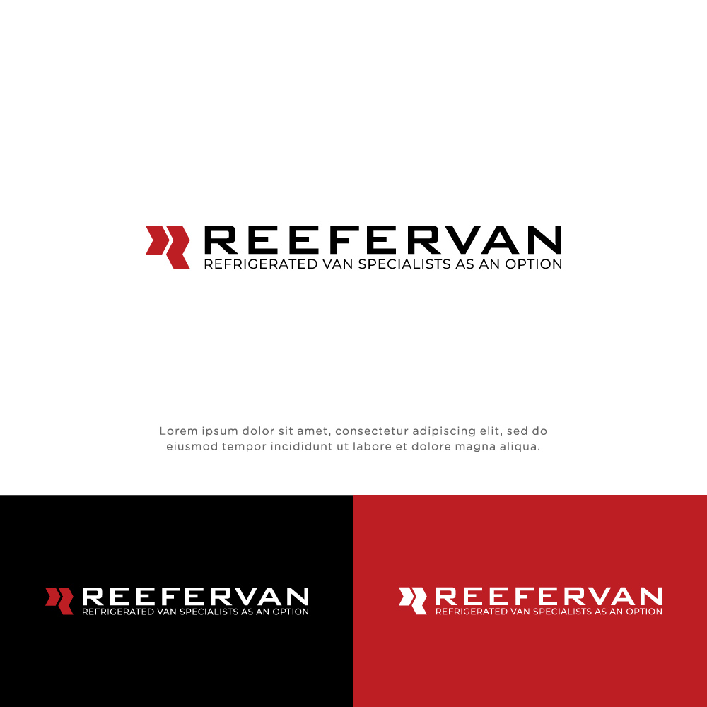 Logo Design for Reefervan (Also Sub text - Refrigerated Van Specialists ...