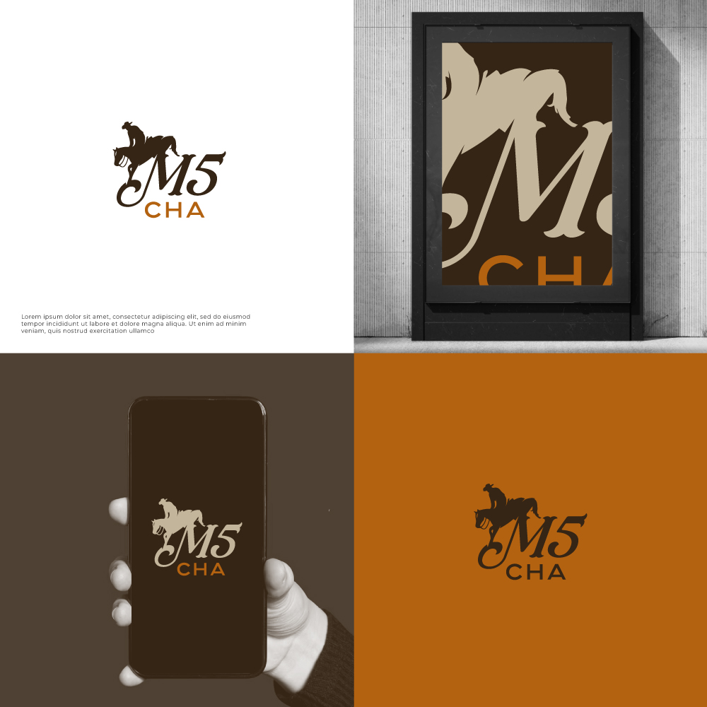 Logo Design for M5; or M5 Cutting Horse Association; or M5 CHA by ...