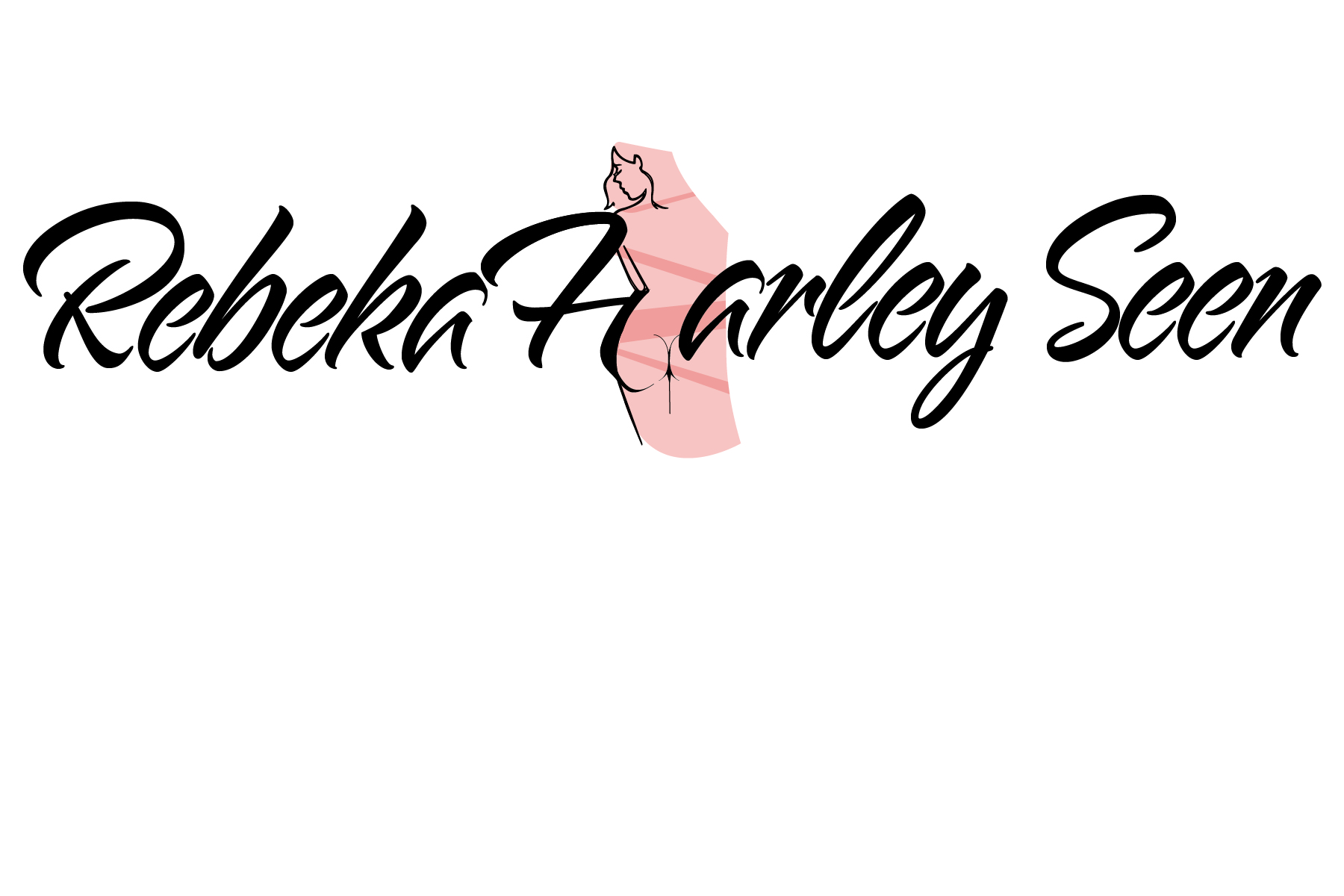 Logo Design for "Rebeka Harley Seen", "The chaos you want and the smut ...