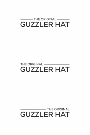 Beer Drinking Guzzler Hat Logo | 27 Logo Designs for The Original ...