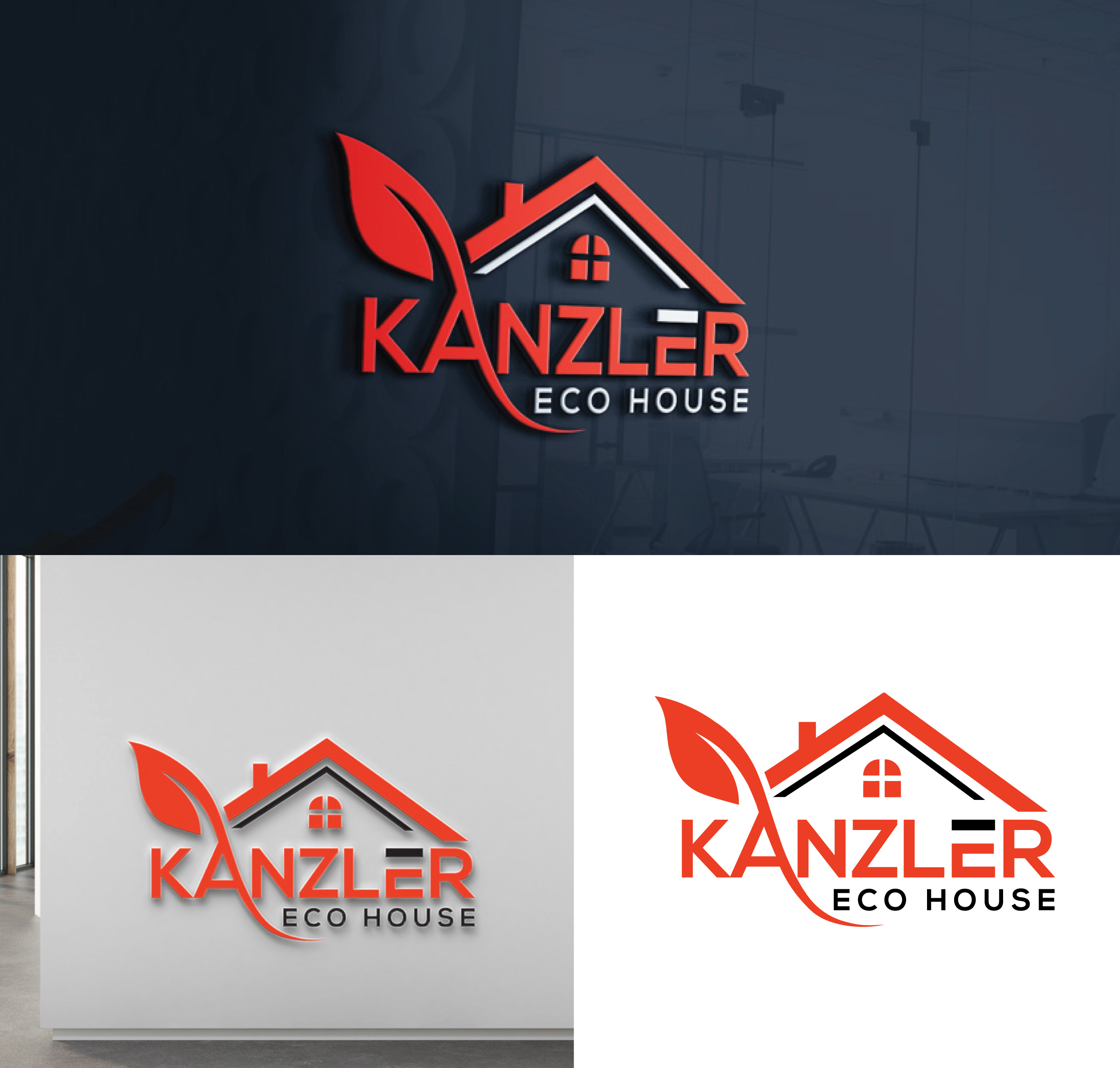 Elegant, Playful Logo Design for kanzler eco house by Roxxx | Design ...