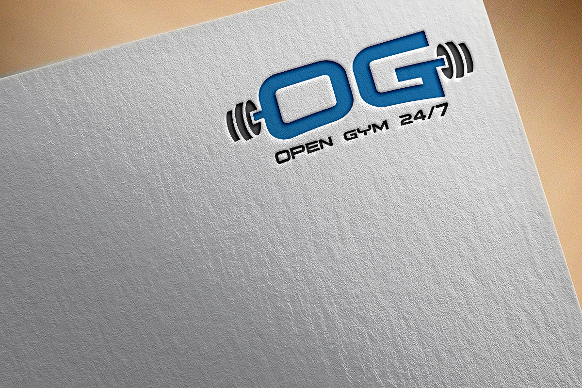 Bold, Masculine, Gym and fitness Logo Design for Open Gym 24/7 by Mateo.1 | Design #31604522