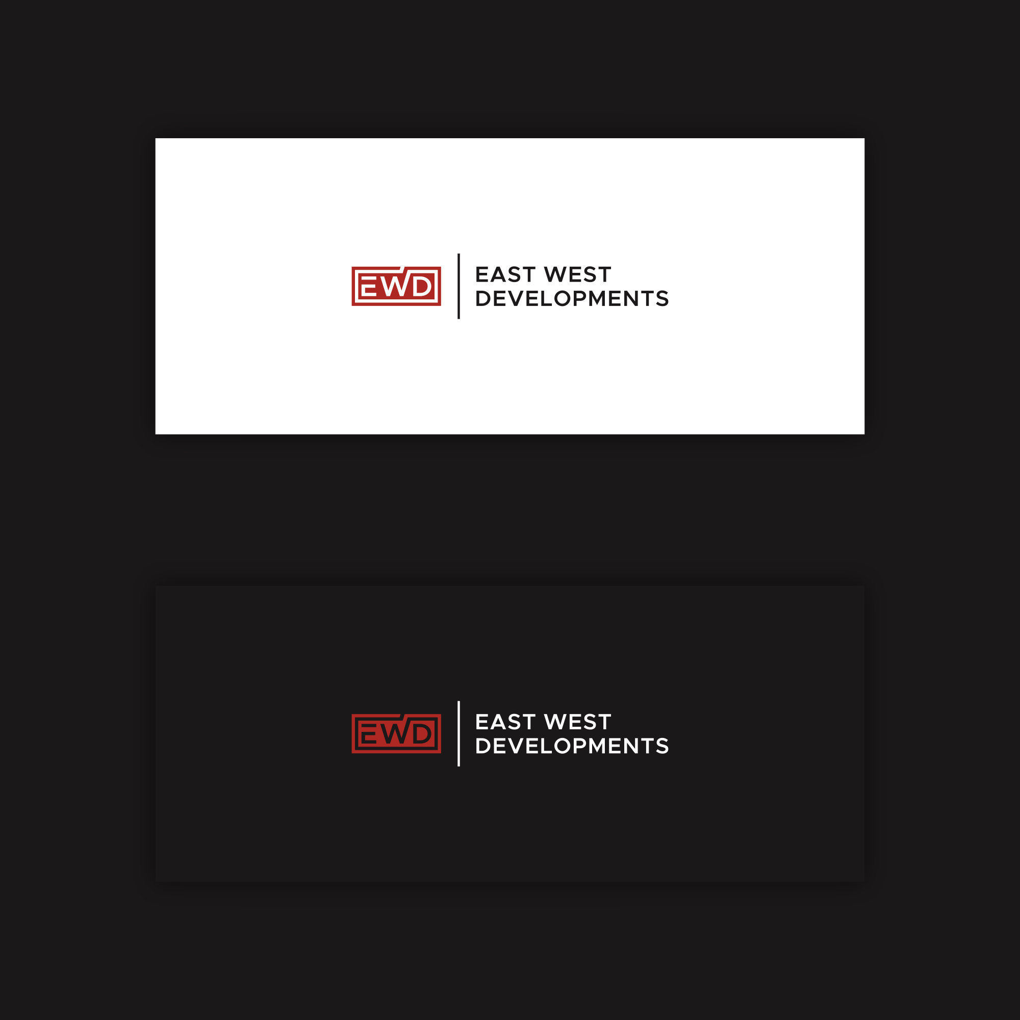 Professional, Traditional, Land development Logo Design for East West ...