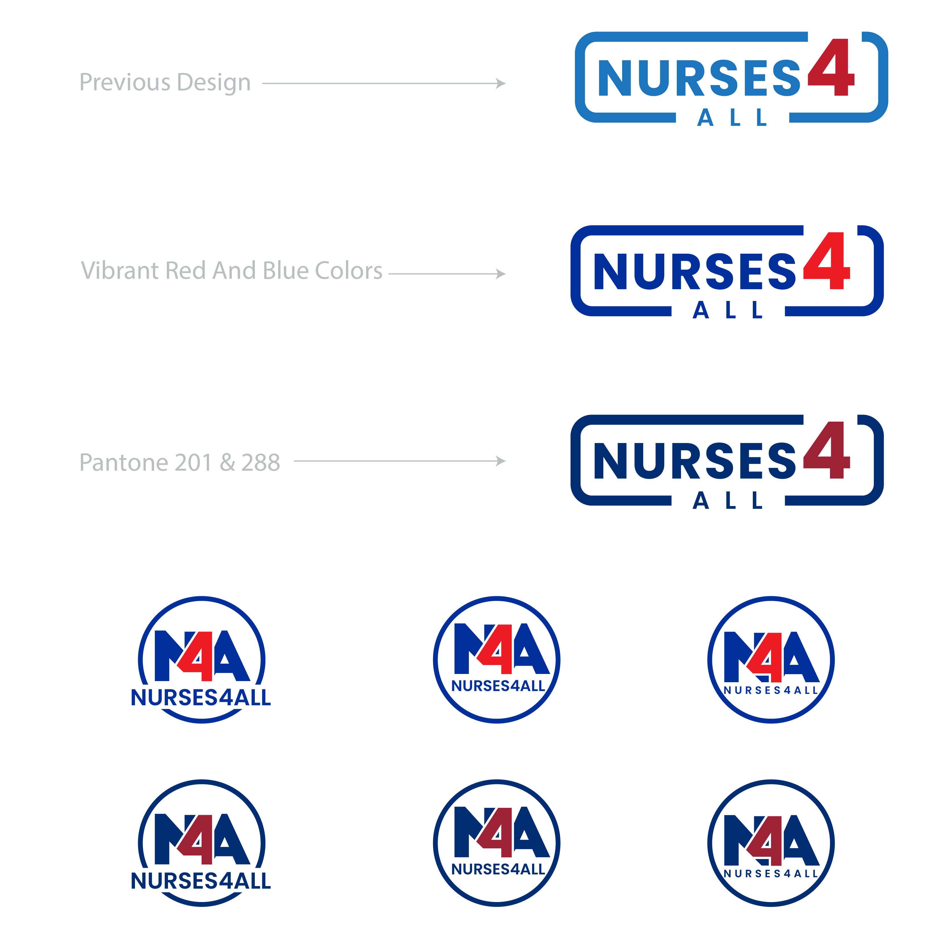 Logo Design for Nurses4All by Ali.Adnan | Design #31684409