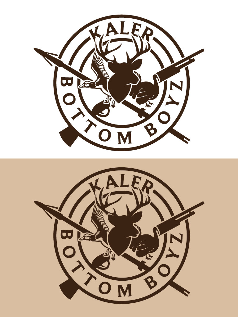 Elegant, Playful Logo Design for Kaler Bottom Boyz by toooo_design ...