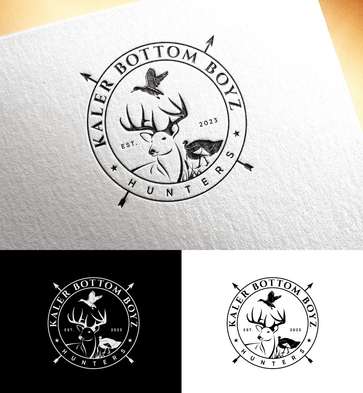 Elegant, Playful Logo Design for Kaler Bottom Boyz by Dot Design 3 ...