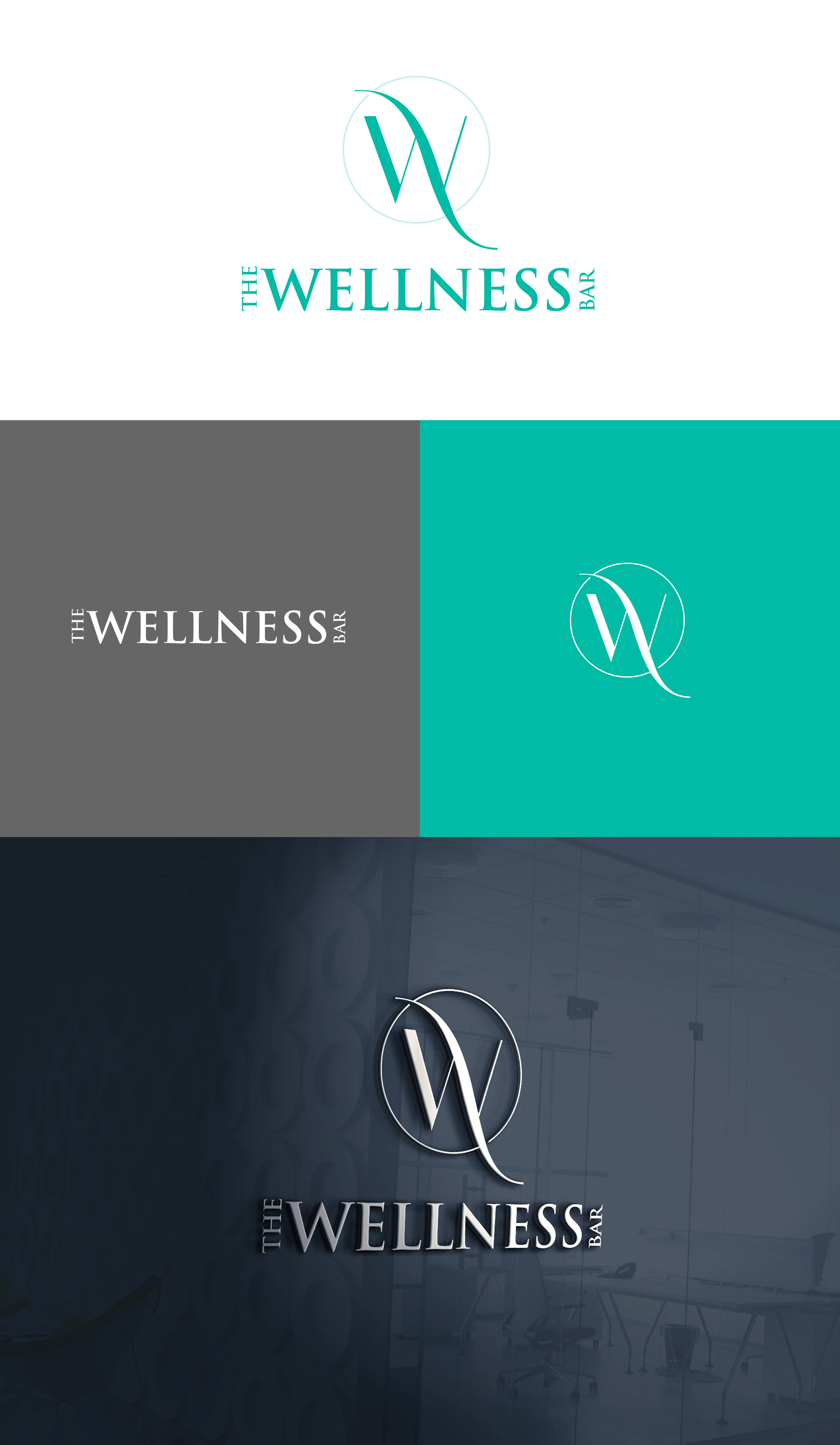 Serious, Modern, Health and Wellness Logo Design for The Wellness Bar ...