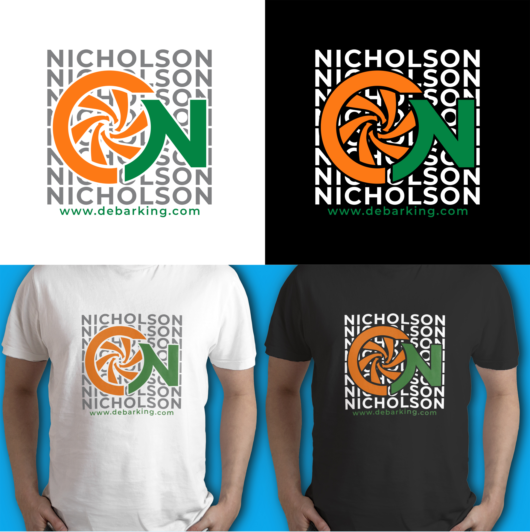 Playful, Bold, Wood processing T-shirt Design for Nicholson ...