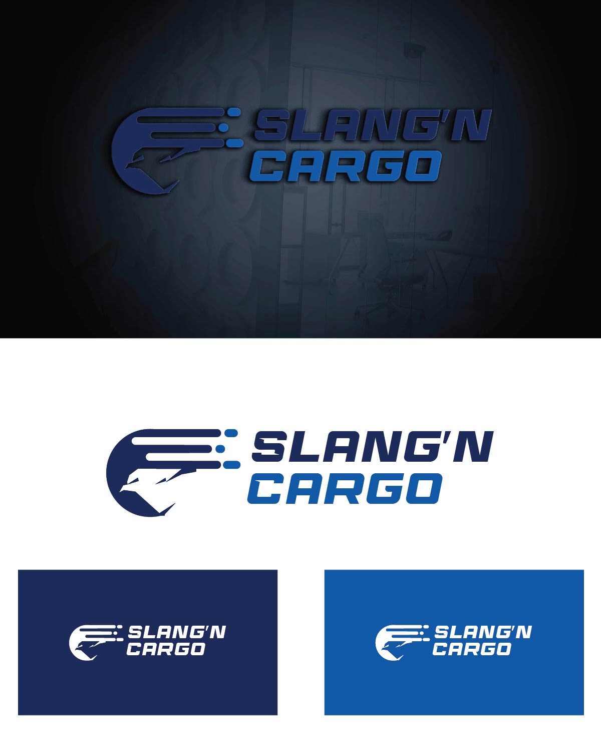 Elegant, Playful, Shipping, Cargo, Freight Logo Design for Slang'n ...