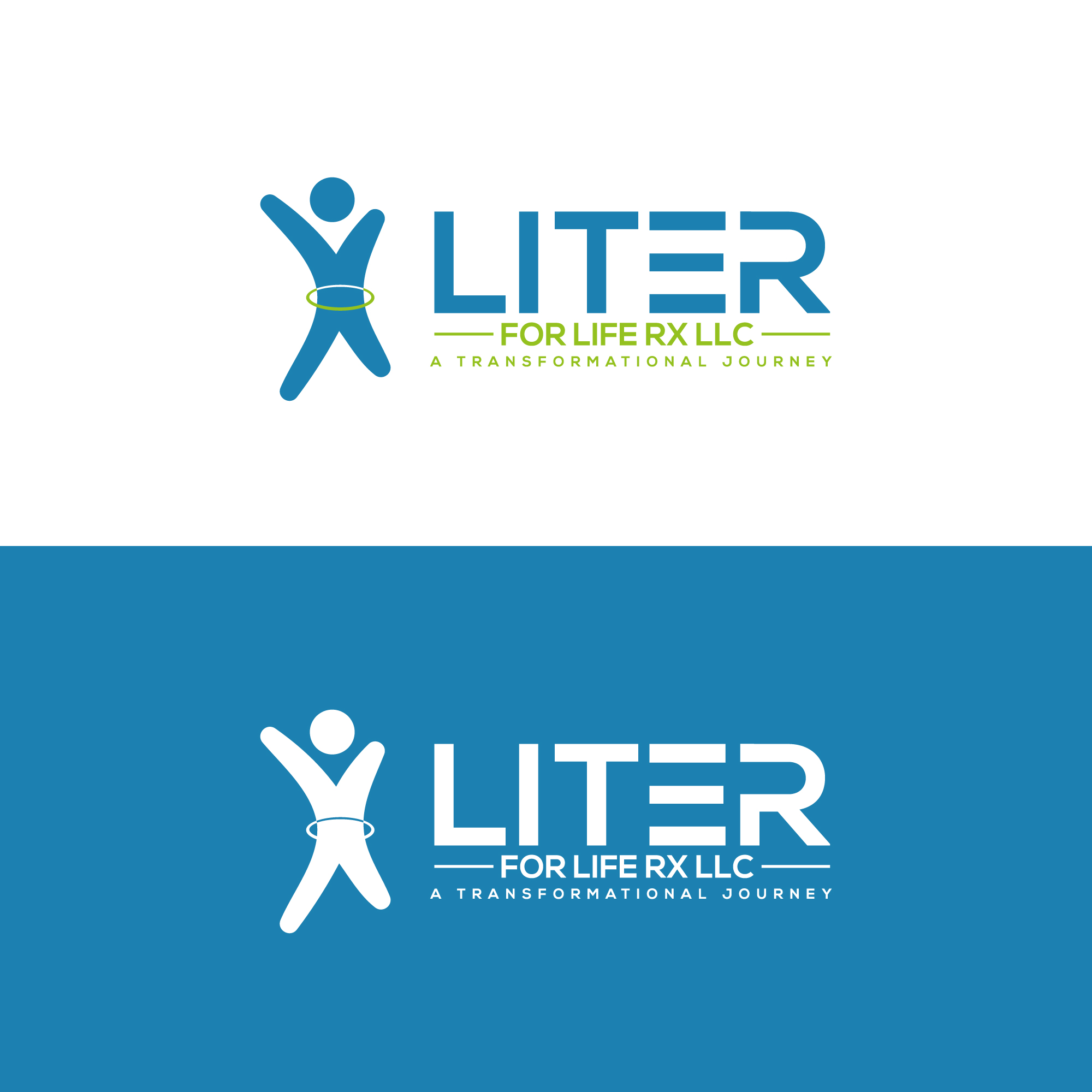 Logo Design for Liter For Life Rx LLC, a transformational journey by ...