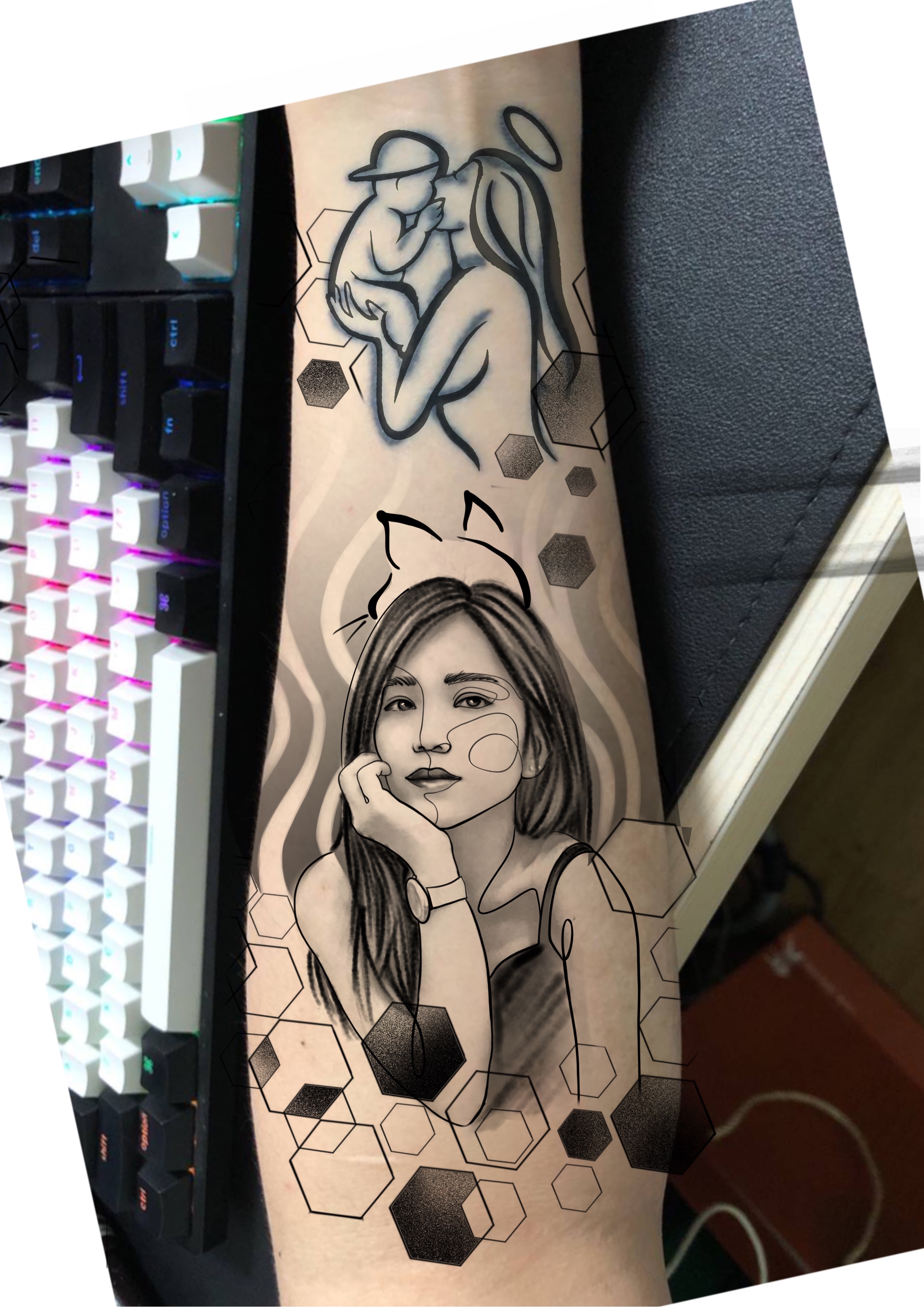 Playful, Modern Tattoo Design for a Company by Omelas | Design #31677625