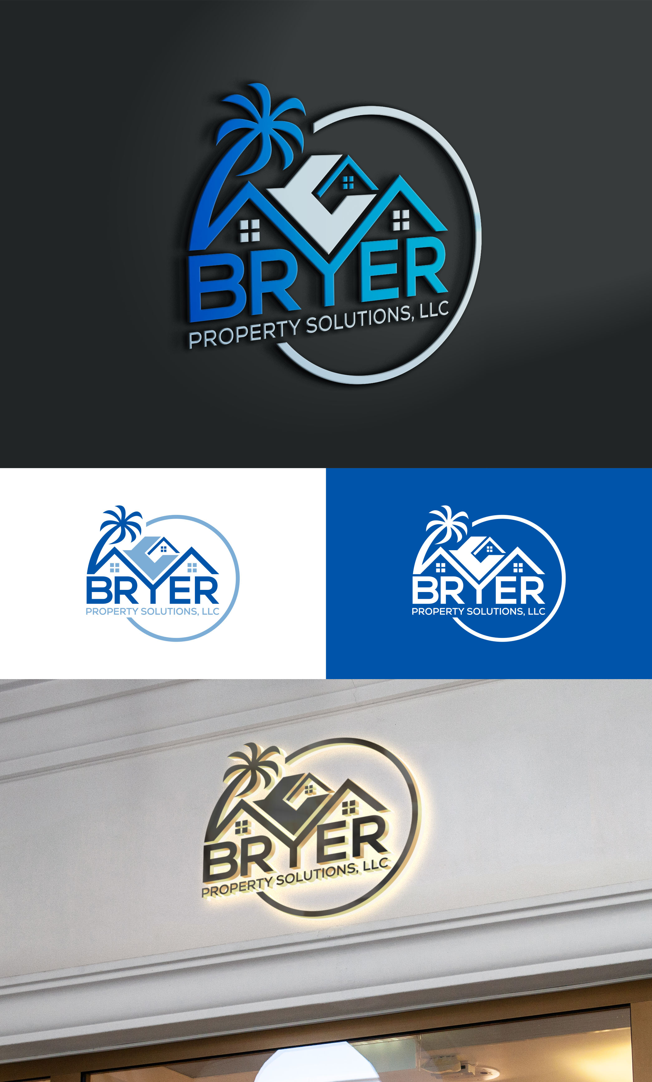 Serious, Upmarket, Real Estate property management Logo Design for ...