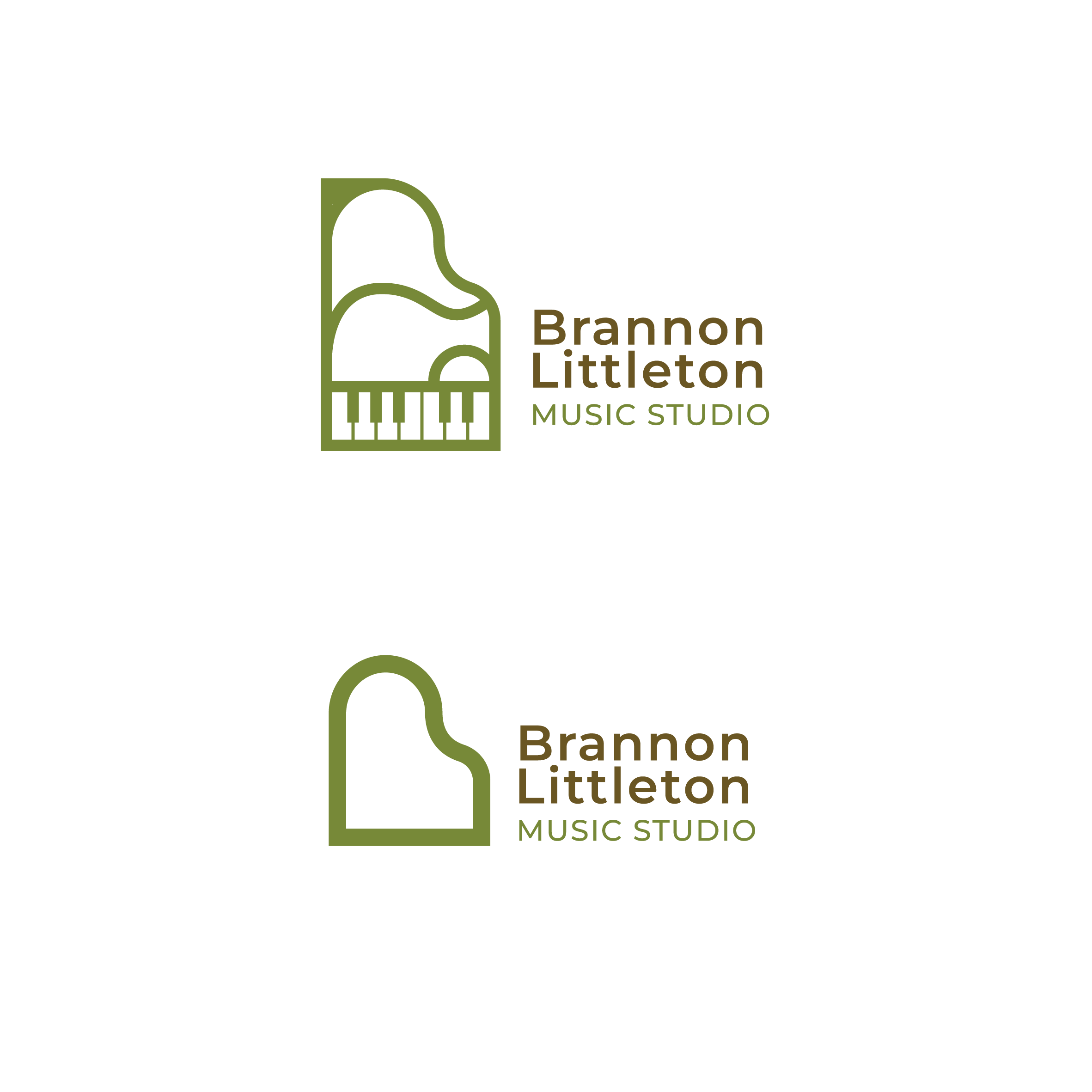 Serious, Conservative, music, music lessons Logo Design for Brannon ...