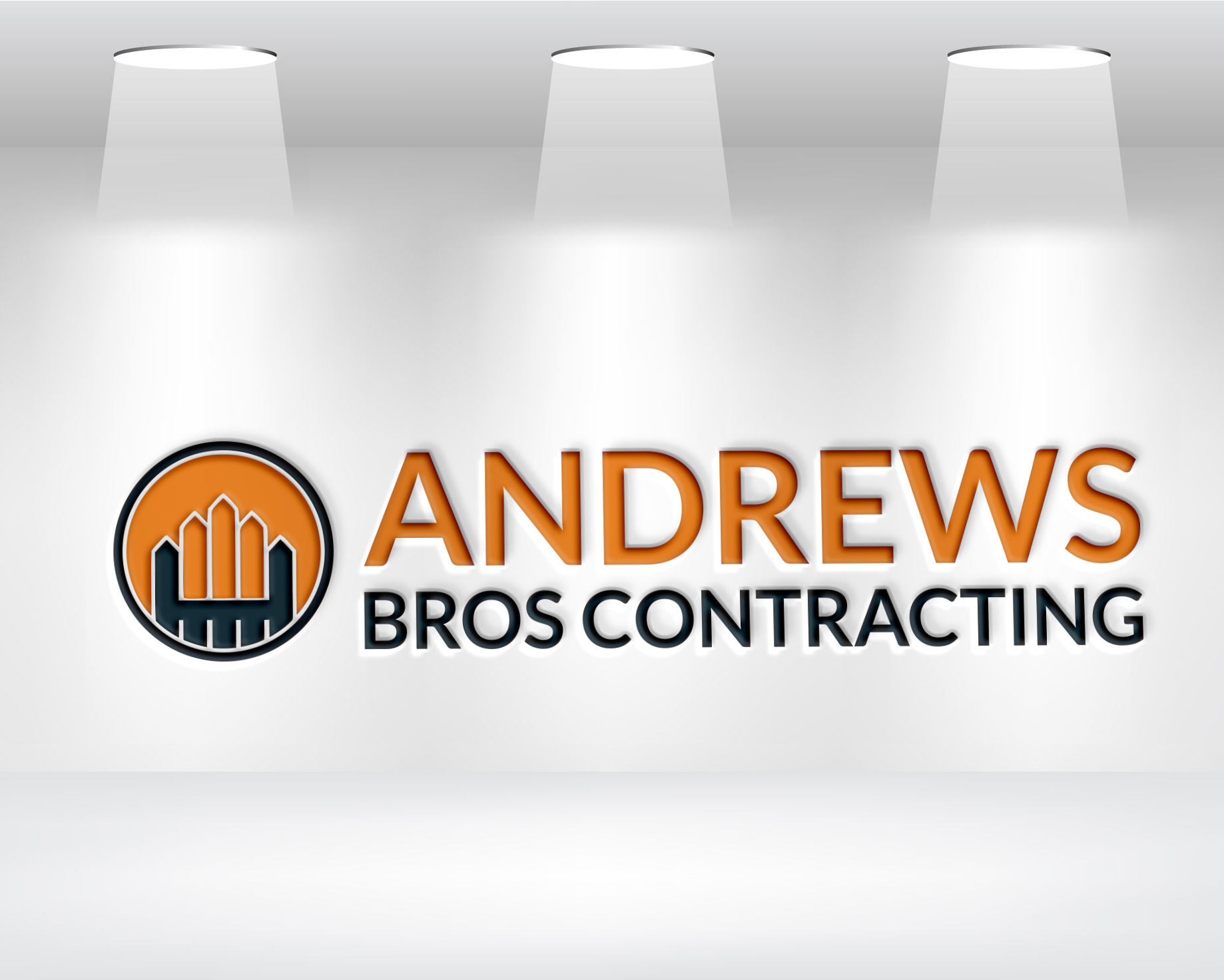 Logo Design for Andrews bros Contracting by Bruse R | Design #31634886