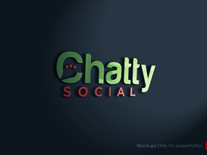 Chatty social media brand/logo | 69 Logo Designs for Chatty social