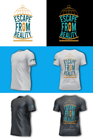 PANIQ Escape Room Promotional TShirt | 42 T-shirt Designs for a ...