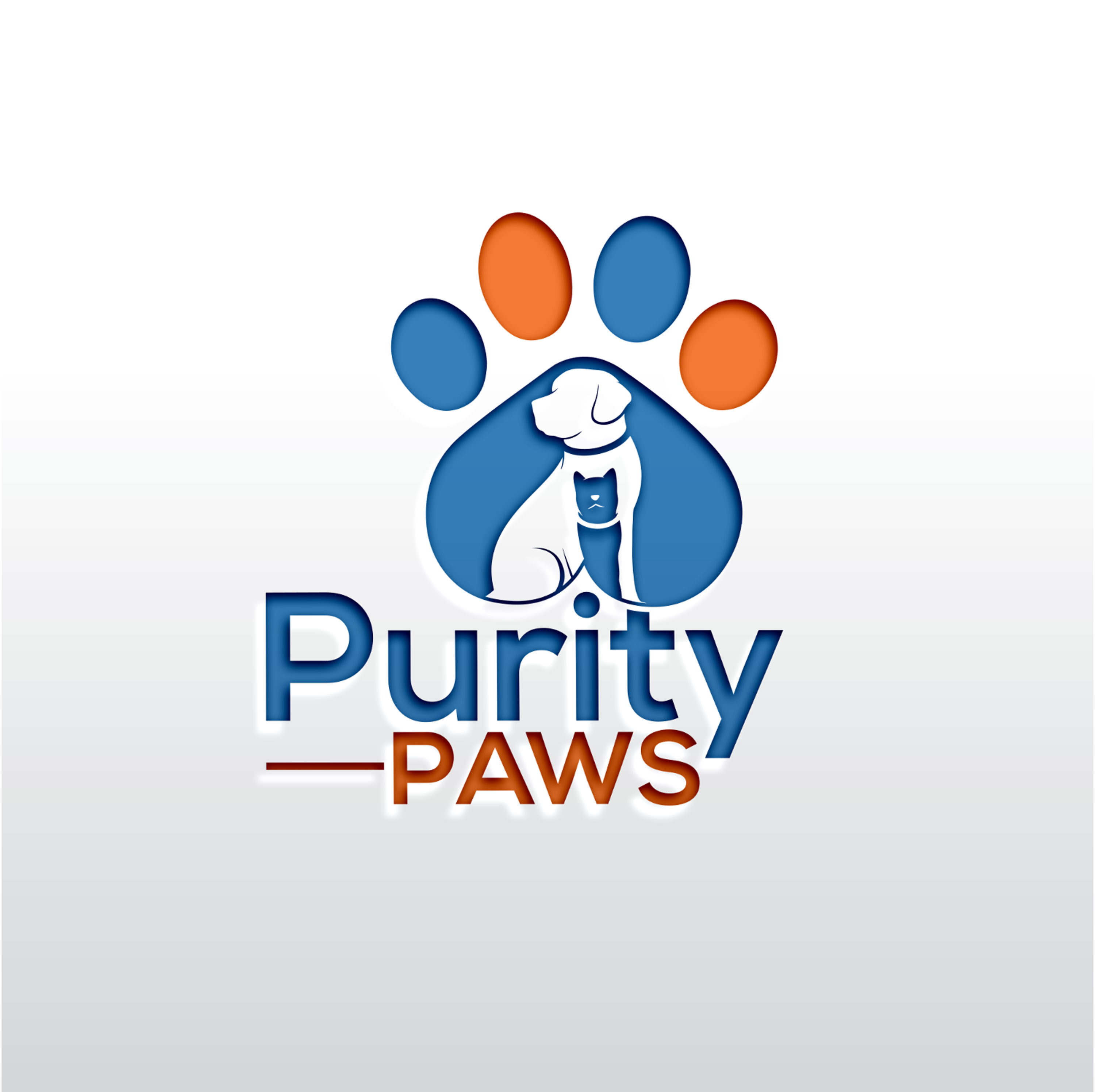 Playful, Modern, Pet Care Logo Design for Purity Paws by MD ROKON UDDIN ...