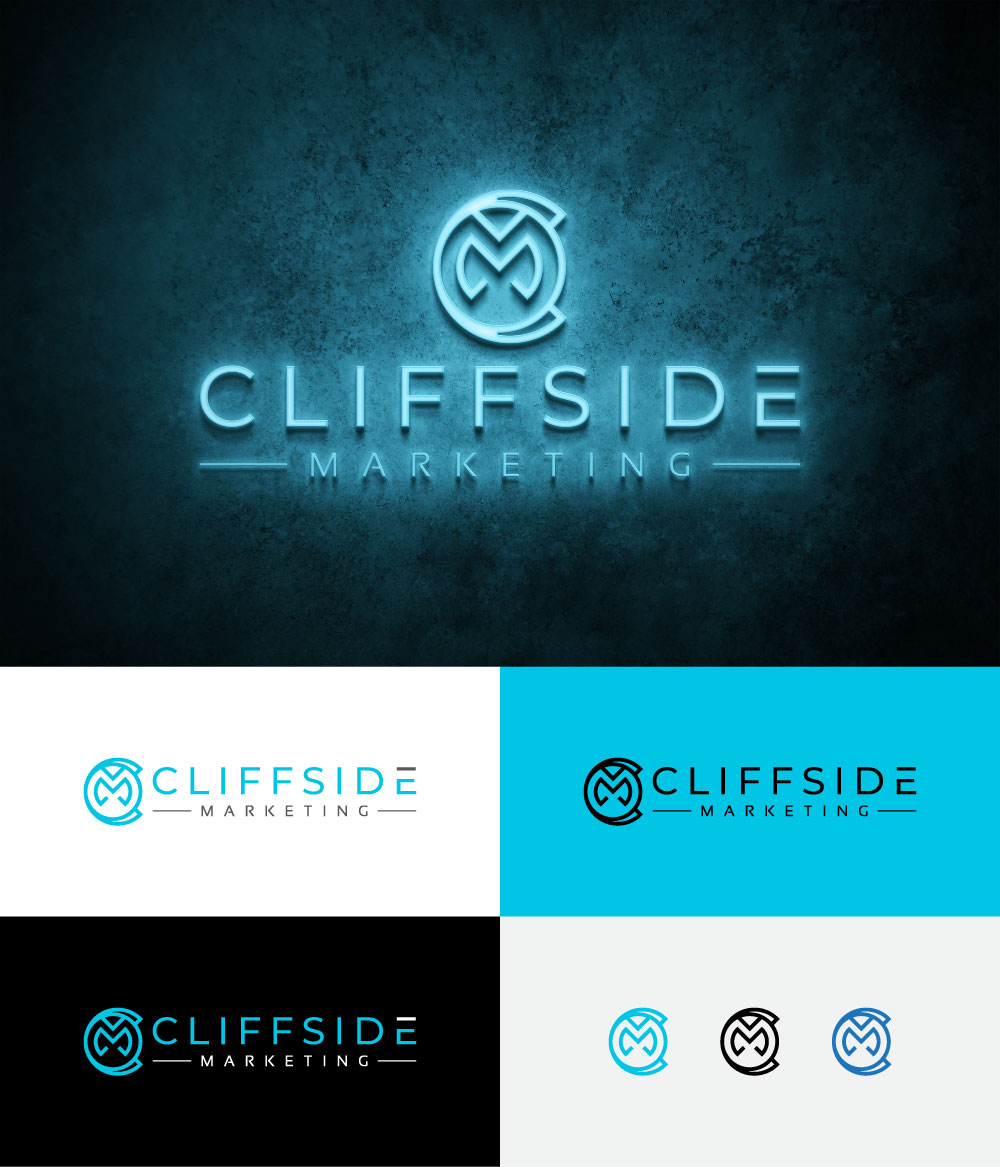 Bold, Playful, Marketing Logo Design for Cliffside Marketing by ...