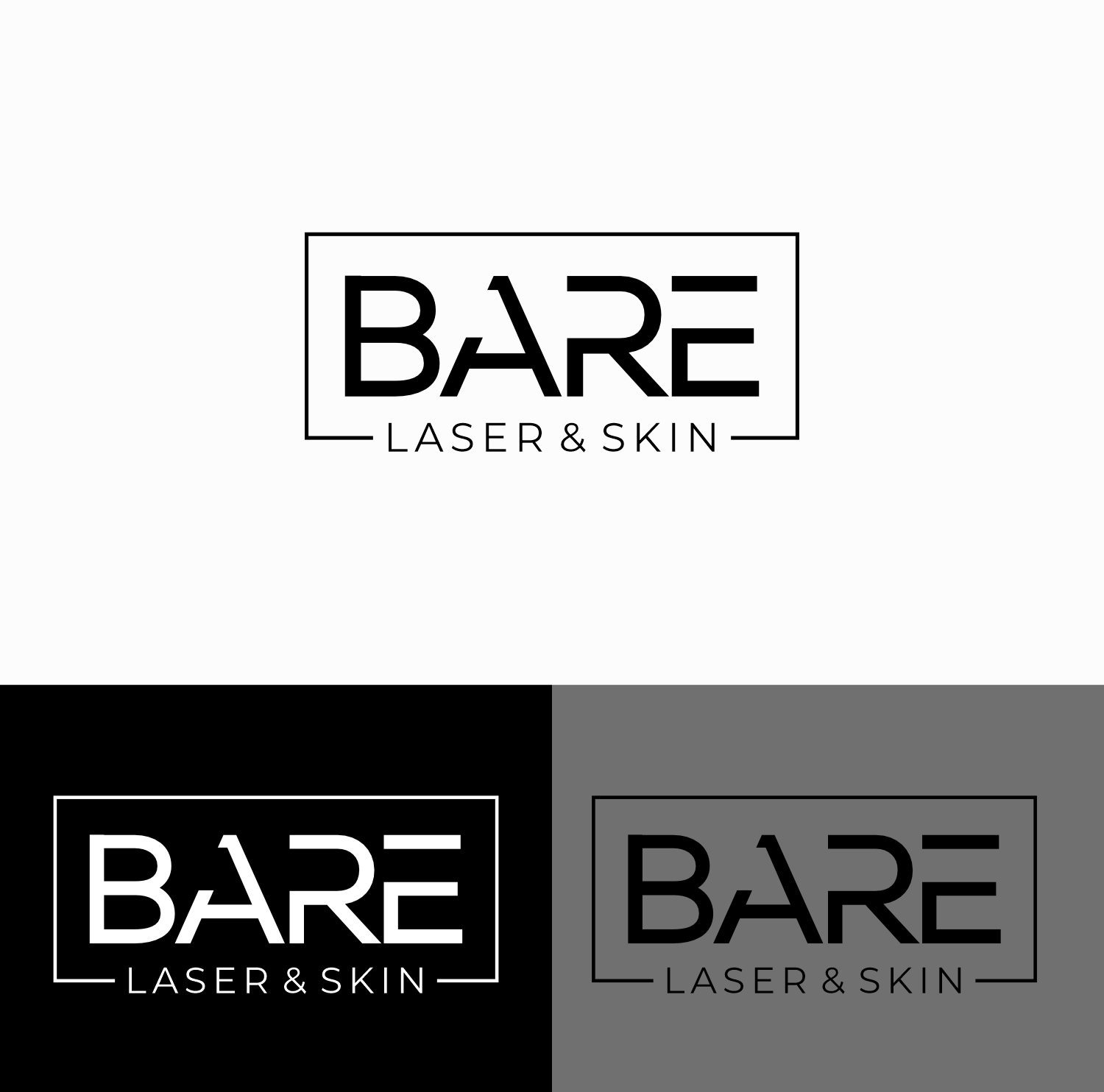 Conservative, Bold, aesthetics / beauty industry Logo Design for BARE ...