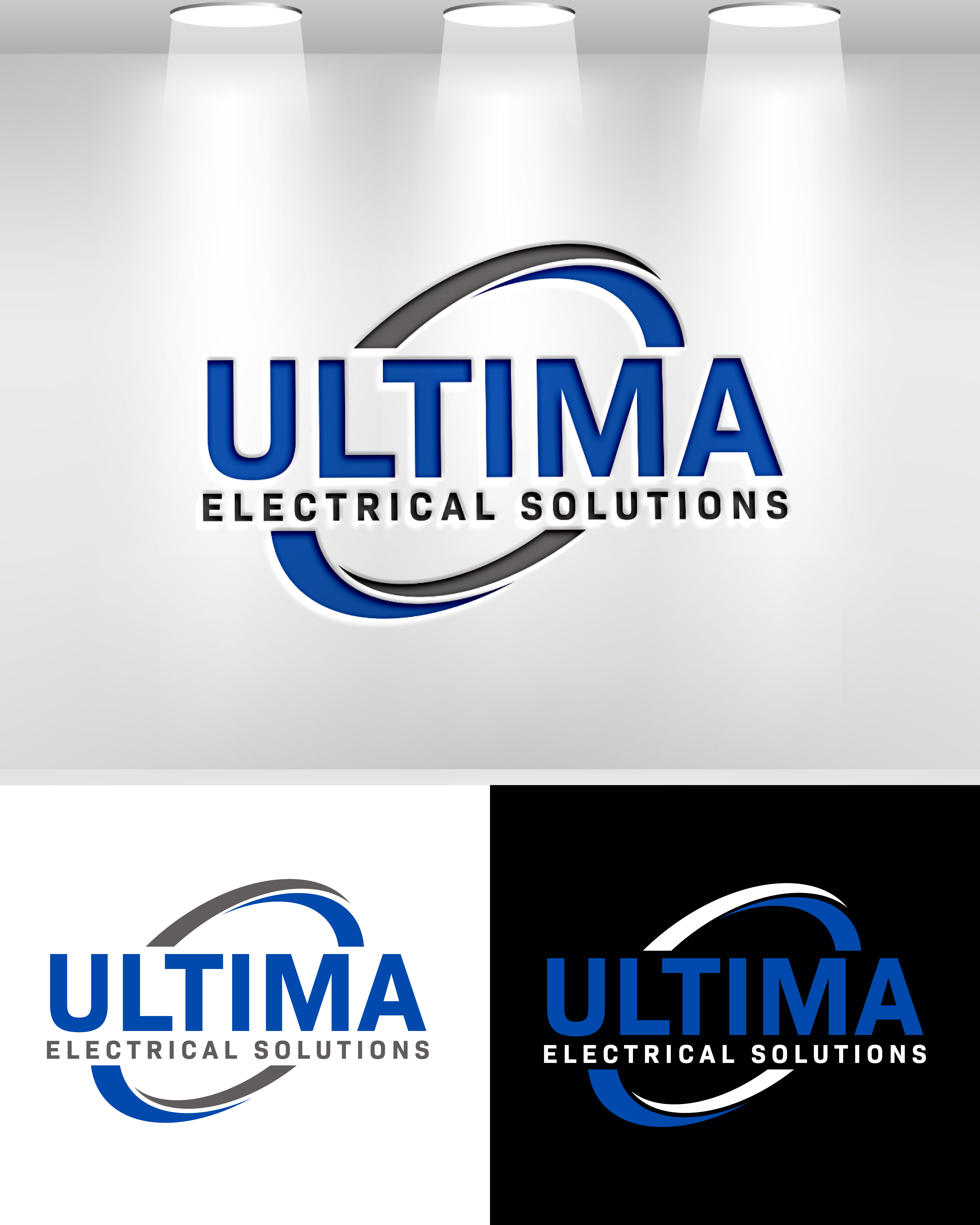 Logo Design for Ultima Electrical Solutions by rohulamin007 | Design ...