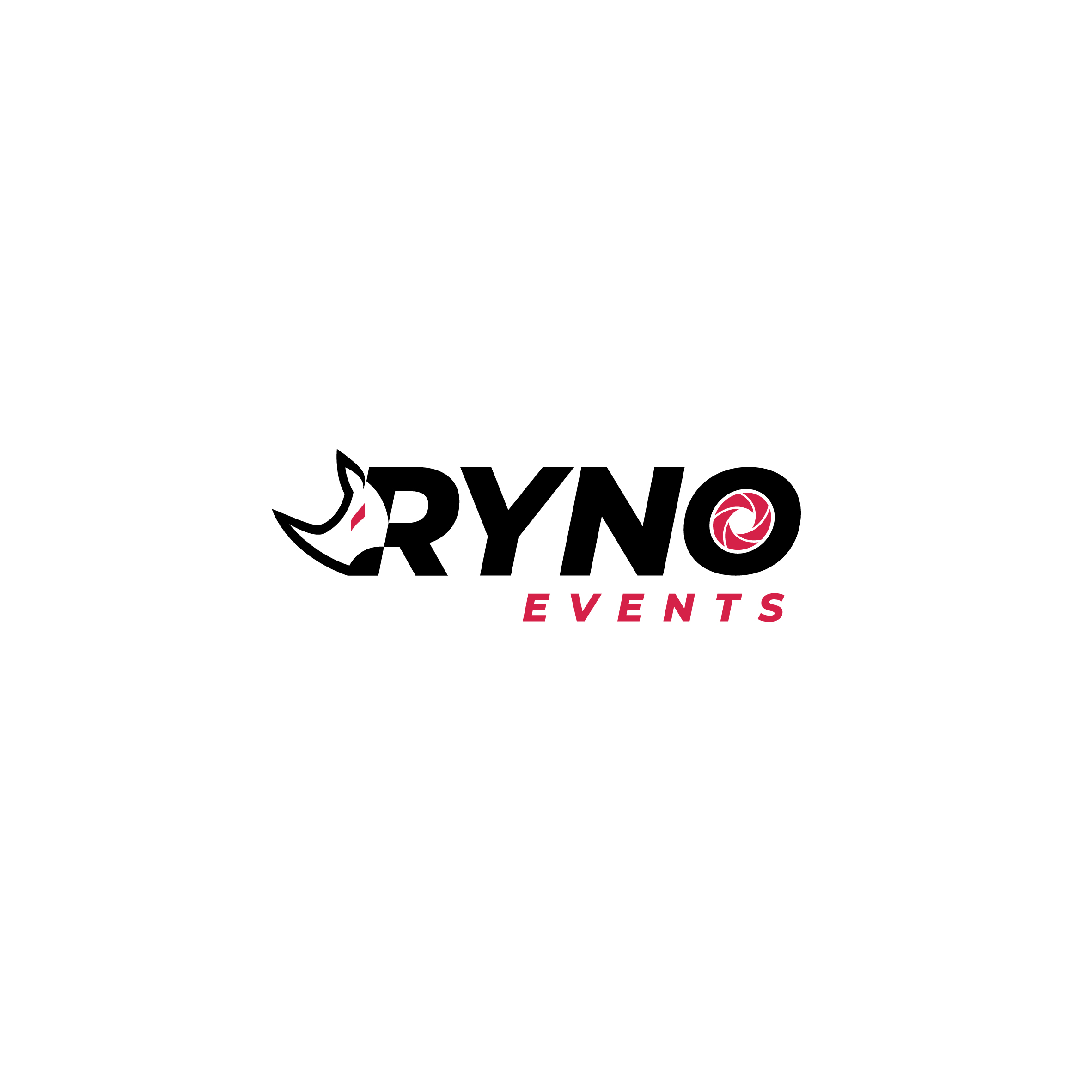 Modern, Masculine, Music. Entertainment. Photo Booths. Logo Design for Ryno Events by Aljune ...