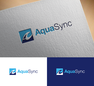 Logo Design for AquaSync by Happy Creatives | Design #32382119