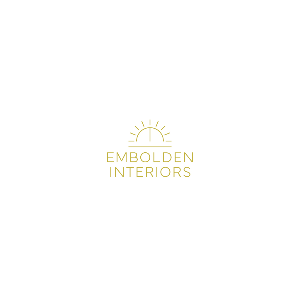 Modern, Upmarket, Interior Design Logo Design for Embolden Interiors ...