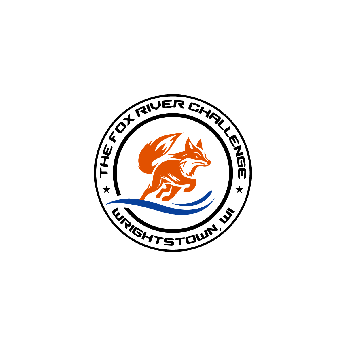 Bold, Modern Logo Design for The Fox River Challenge - Wrightstown, WI ...