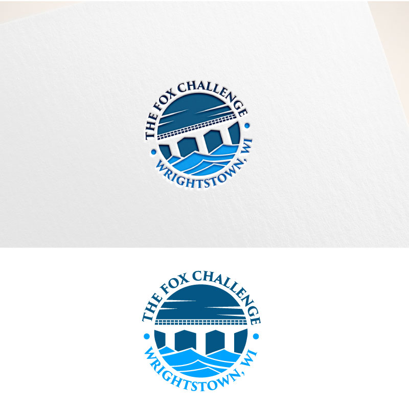 Bold, Modern Logo Design for The Fox River Challenge - Wrightstown, WI ...