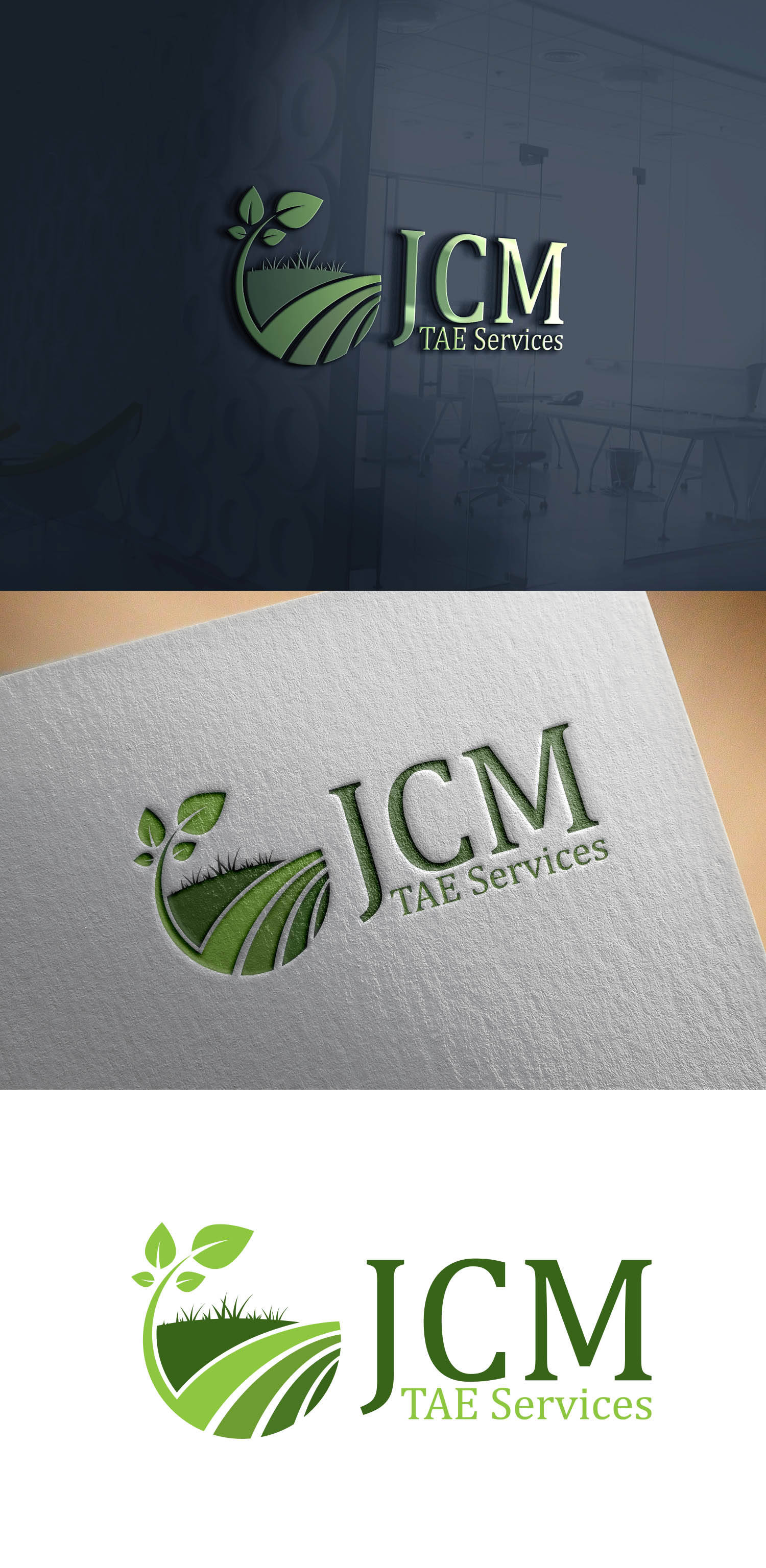 Logo Design for I'm flexible but the LLC is named JCM Turf, Ag, & Environmental Services LLC ...
