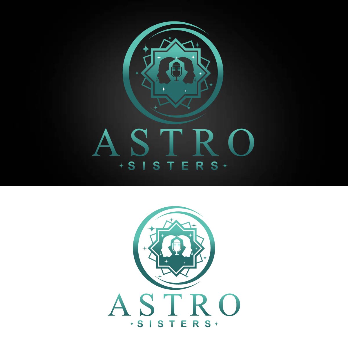 Logo Design for Astro Sisters by fly design | Design #31655289