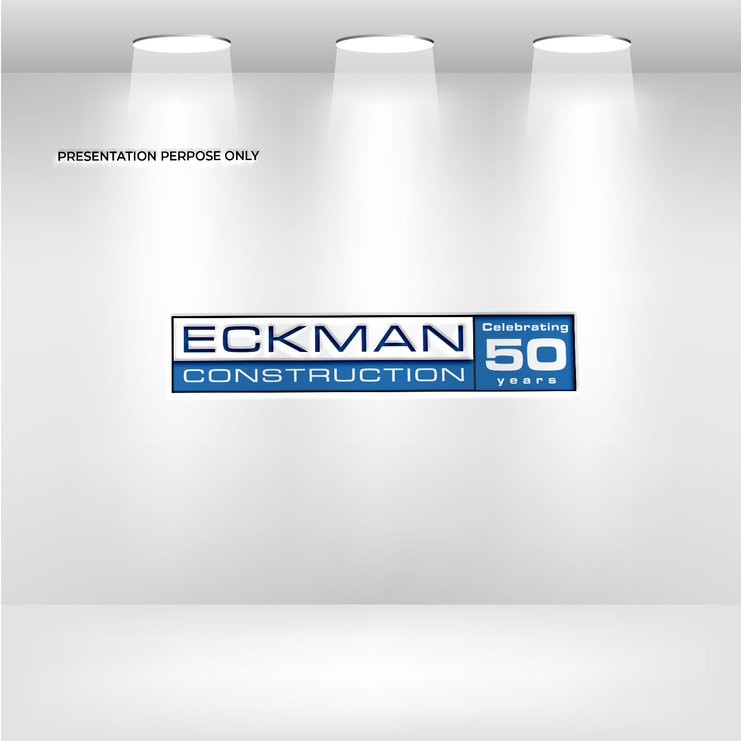 Bold, Professional, Construction Logo Design for "50 Years" or "Celebrating 50 years" by RS ...