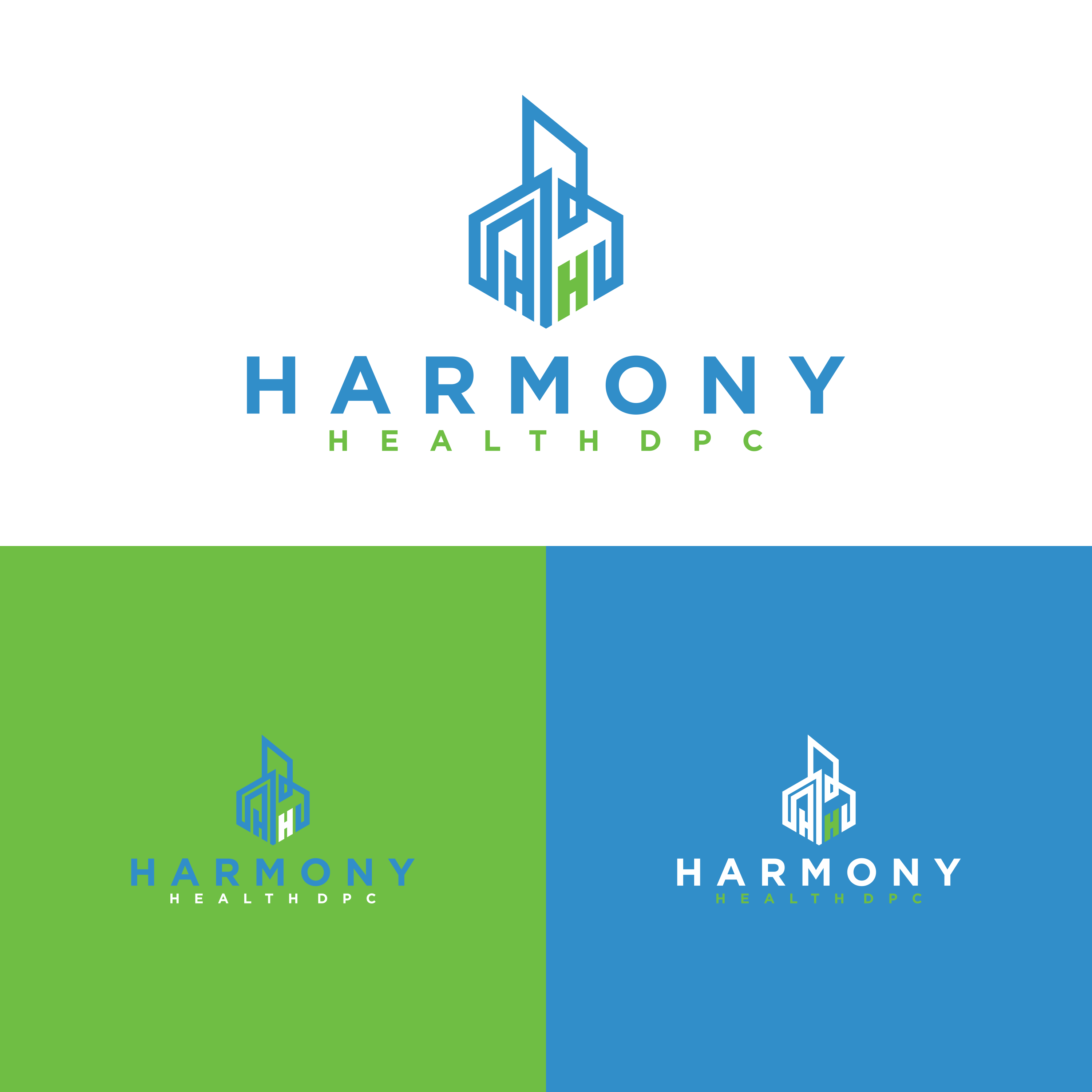 Logo Design for Harmony Health DPC by WhoisBK | Design #31663245