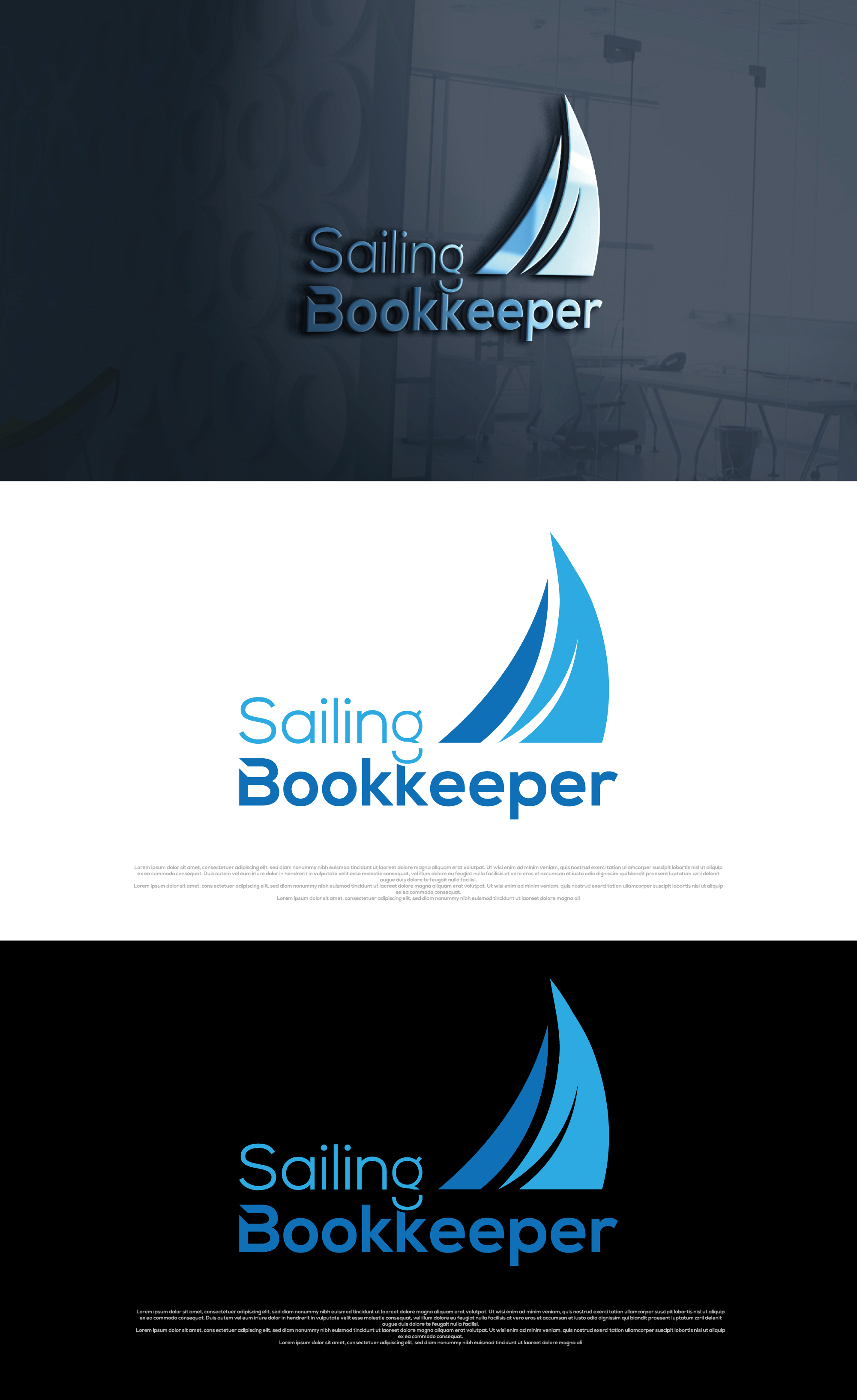 Elegant, Playful, Finance Logo Design for Sailing Bookkeeper by ...