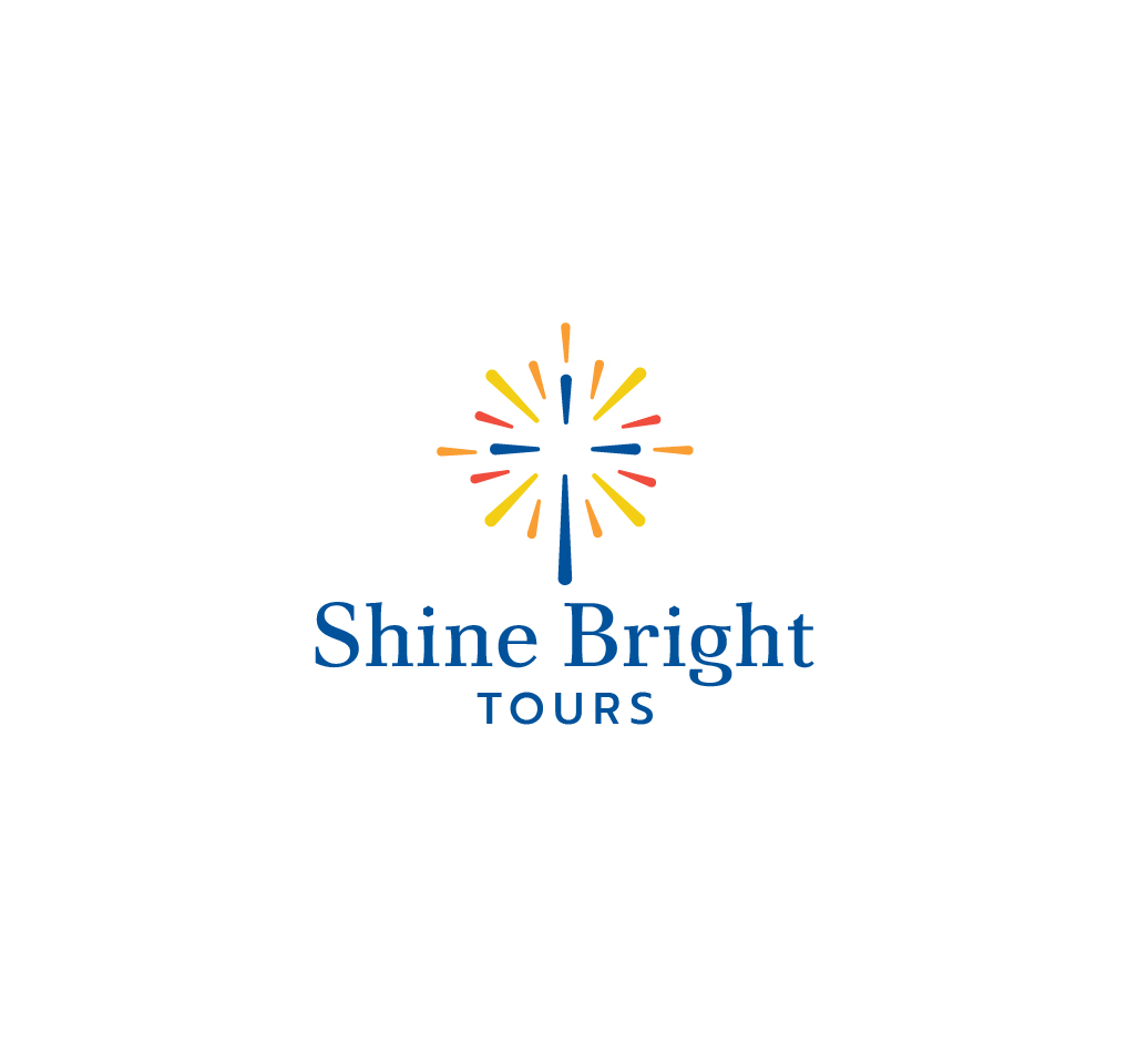 Playful, Colorful, Tourism Industry Logo Design for Shine Bright Tours ...