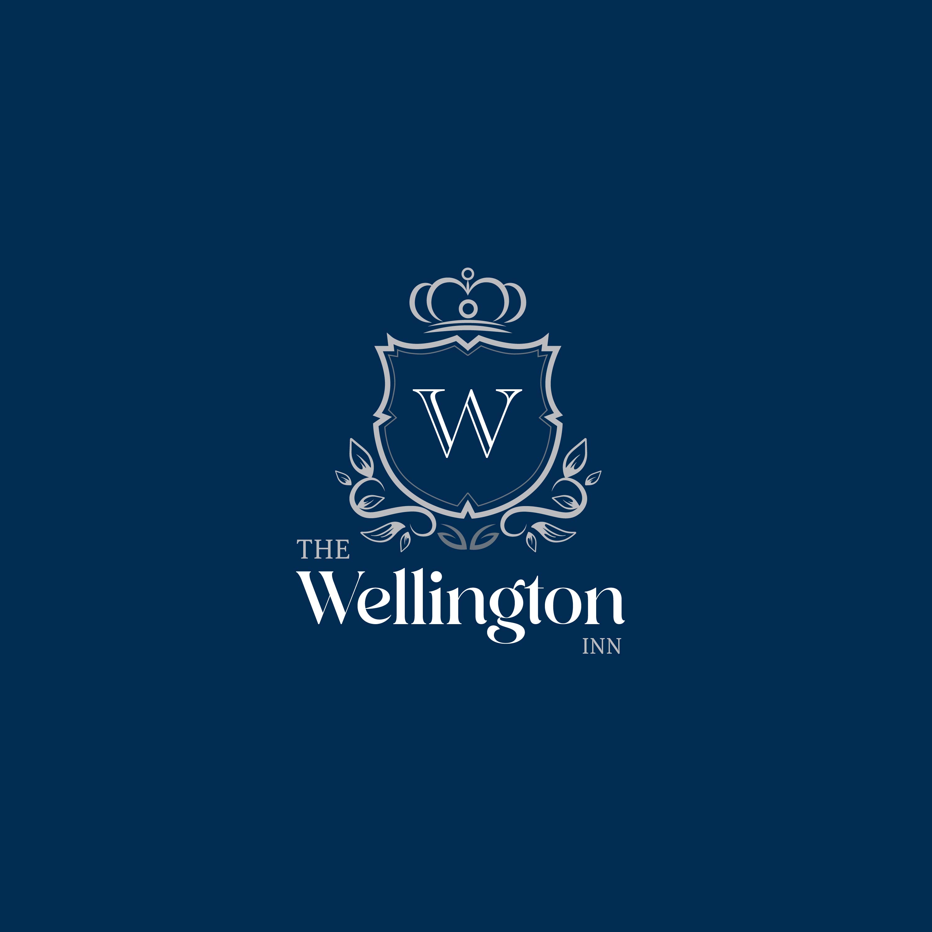 Serious, Elegant, Hospitality Logo Design for The Wellington by Janyn ...