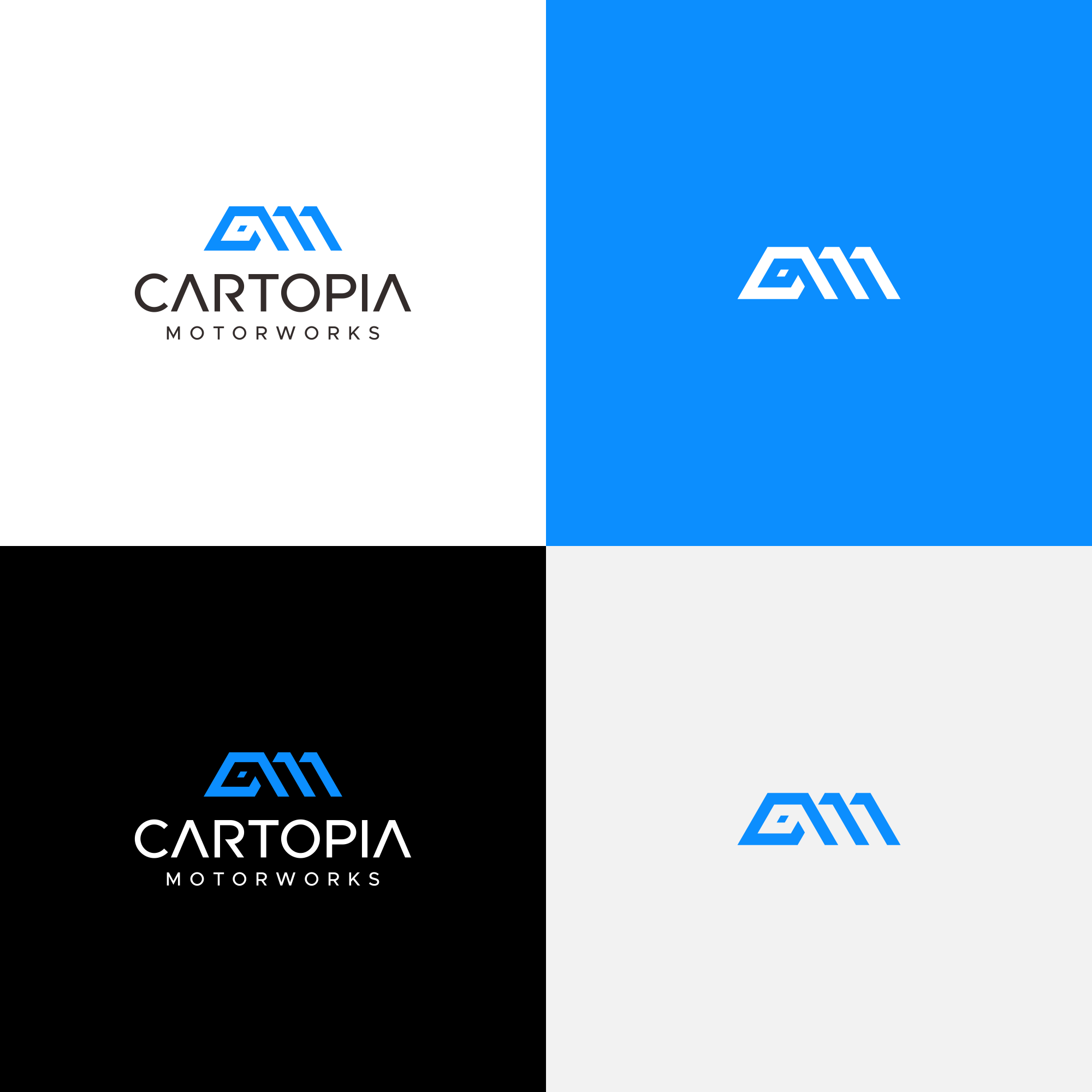 Modern, Playful, car dealership Logo Design for Cartopia Motorworks by ...