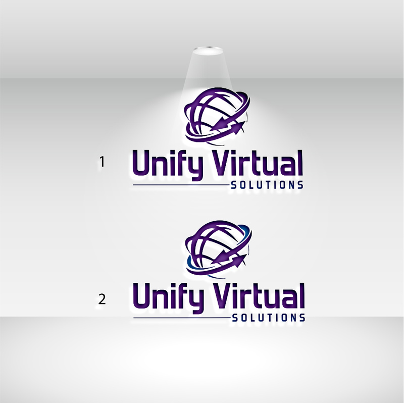 Professional, Upmarket, International staffing Logo Design for Unify Virtual Solutions by Ayleen ...