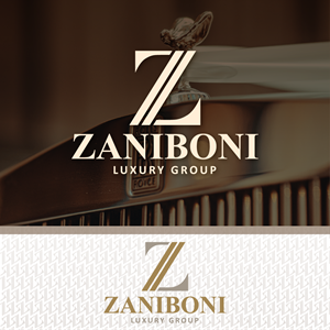 ZANIBONI LUXURY GROUP log in black and white in all high res forms ...