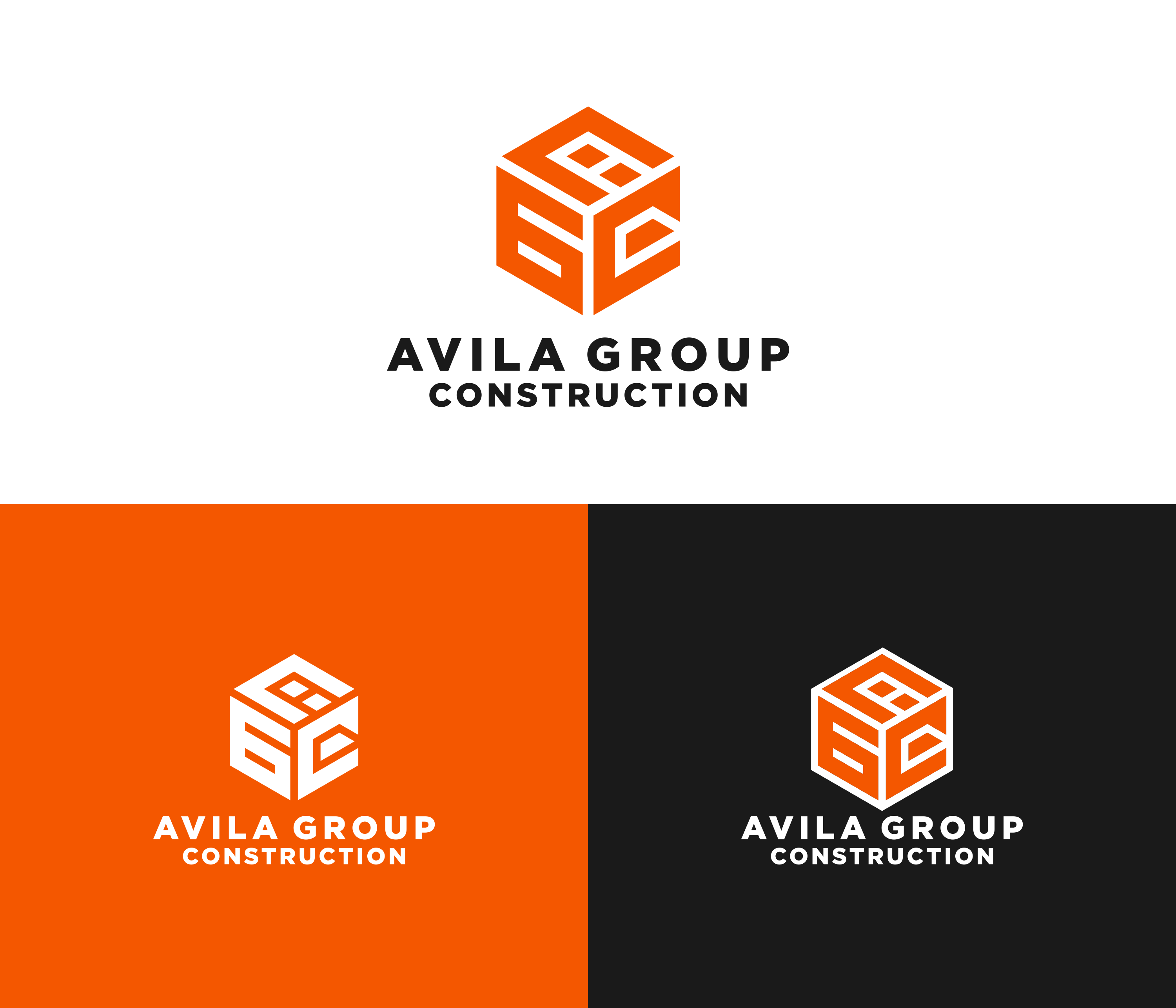 Bold, Serious Logo Design for Avila Group Construction by WhoisBK ...