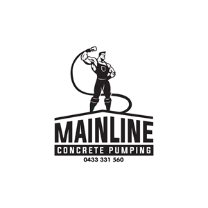 Mainline Concrete Pumping, design to be able to be used as signage for ...