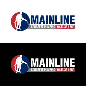 Mainline Concrete Pumping, design to be able to be used as signage for ...