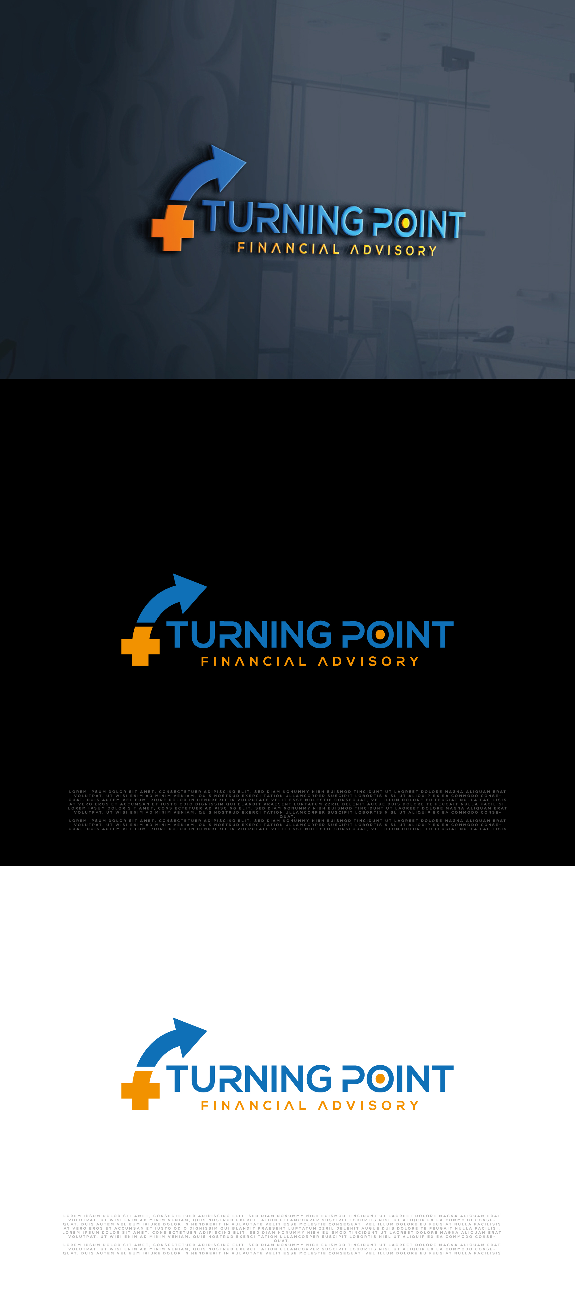 Logo Design for Turning Point Financial Advisory by RAFSAN10 | Design ...