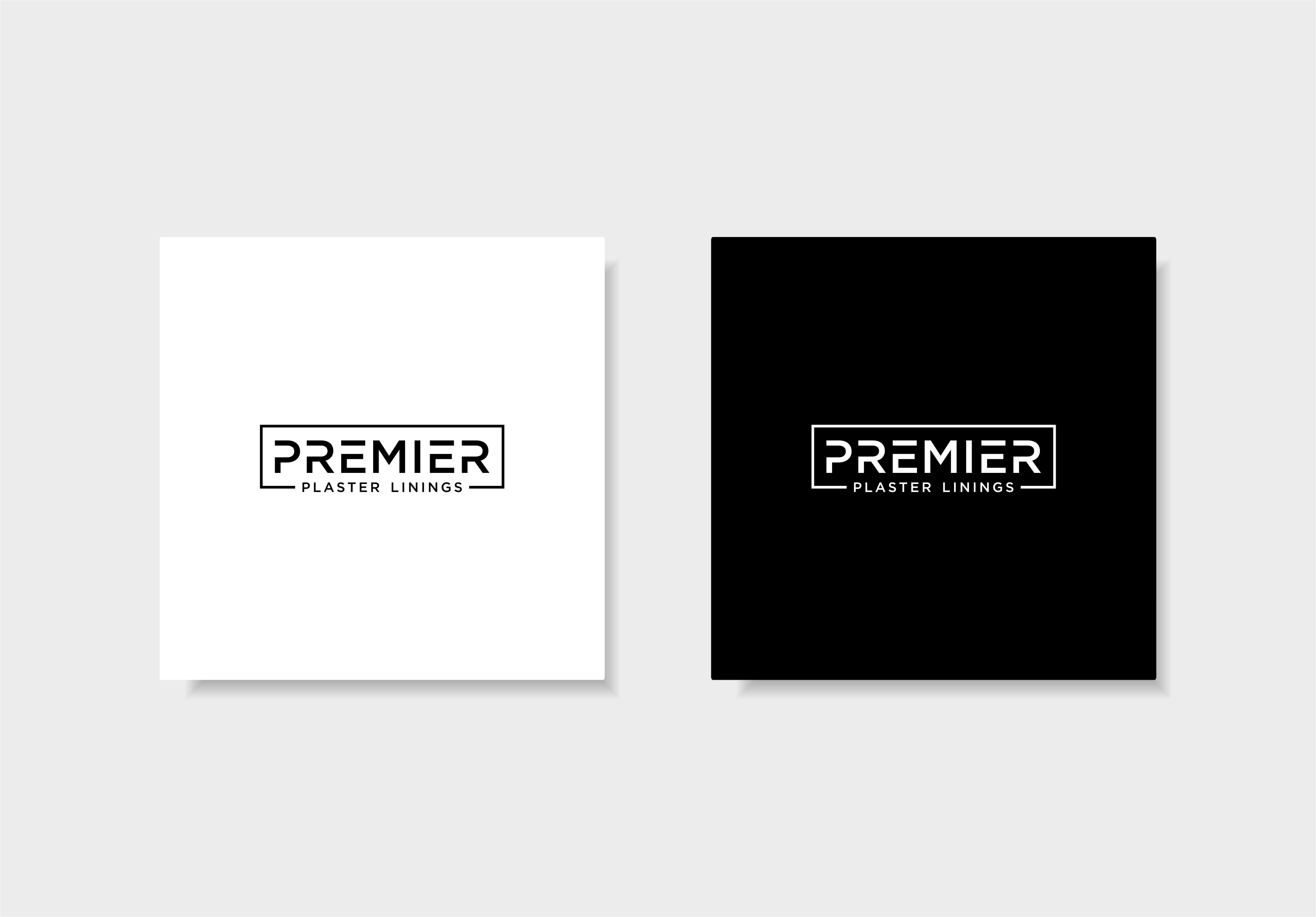 Elegant, Playful, Construction Logo Design for Premier plaster linings ...