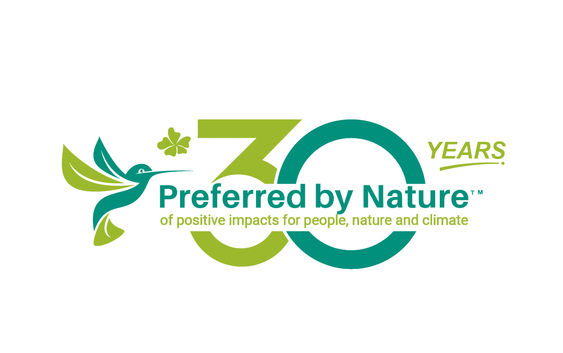 Logo Design for 30 years of positive impacts for people, nature and ...