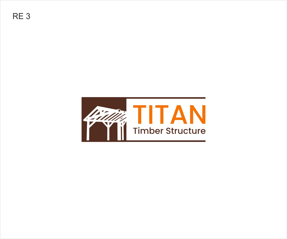 Masculine, Bold, Construction/ woodworking Logo Design for Titan Timber ...